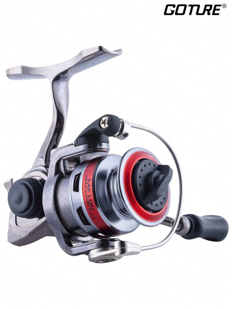 Goture Mini Ice Fishing Reel, Collapsible Handle With Metal Body ...