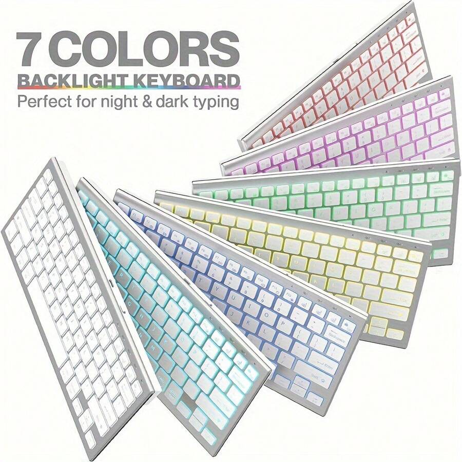 JOMAA Colors Backlit 2.4G Wireless Keyboard And Mouse Combo ... JOMAA Colors Backlit 2.4G Wireless Keyboard And Mouse Combo ...