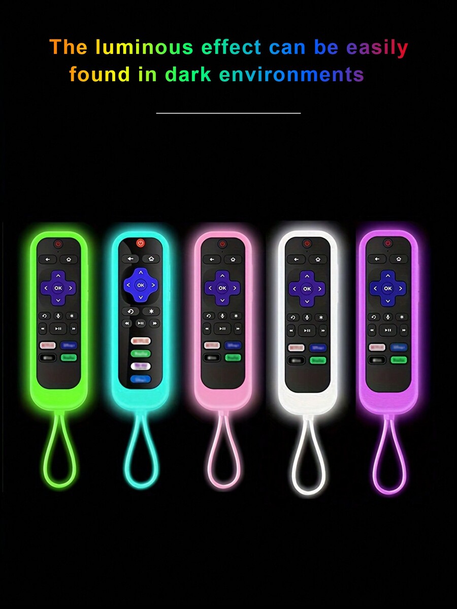 1pc Remote Control Protective Cover For TCL ROKU Remote Control ...