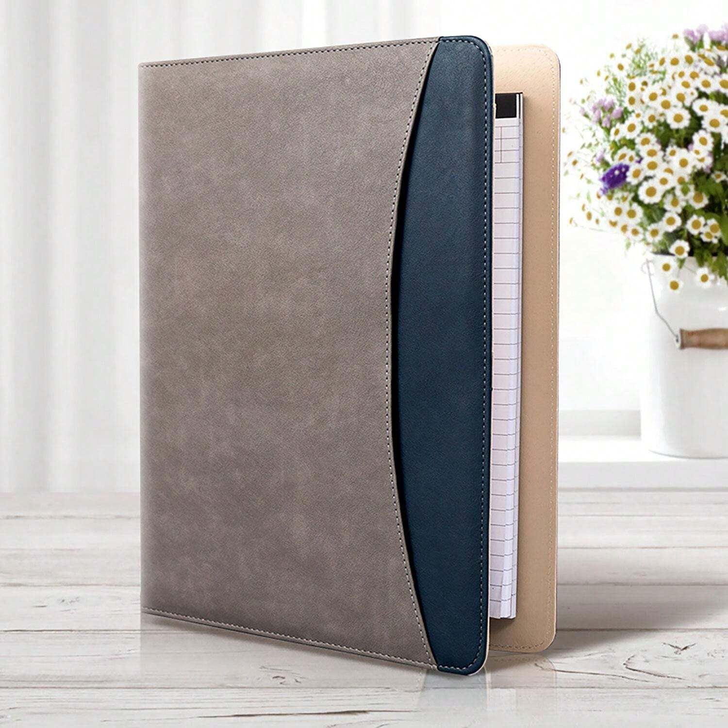 A4-map Multifunctionele map Lederen managermap Zakelijke verkoopmap ...