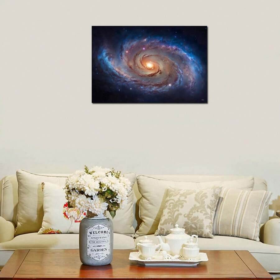 1pc Galaxy Melkweg ruimte landschap canvas muur kunst, ruimte muur ...