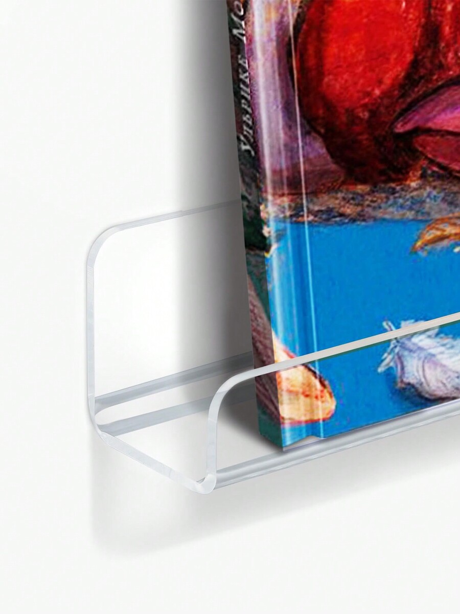 Pack Of 8 Wall Mounted Transparent Acrylic LP Record Storage Holders ...