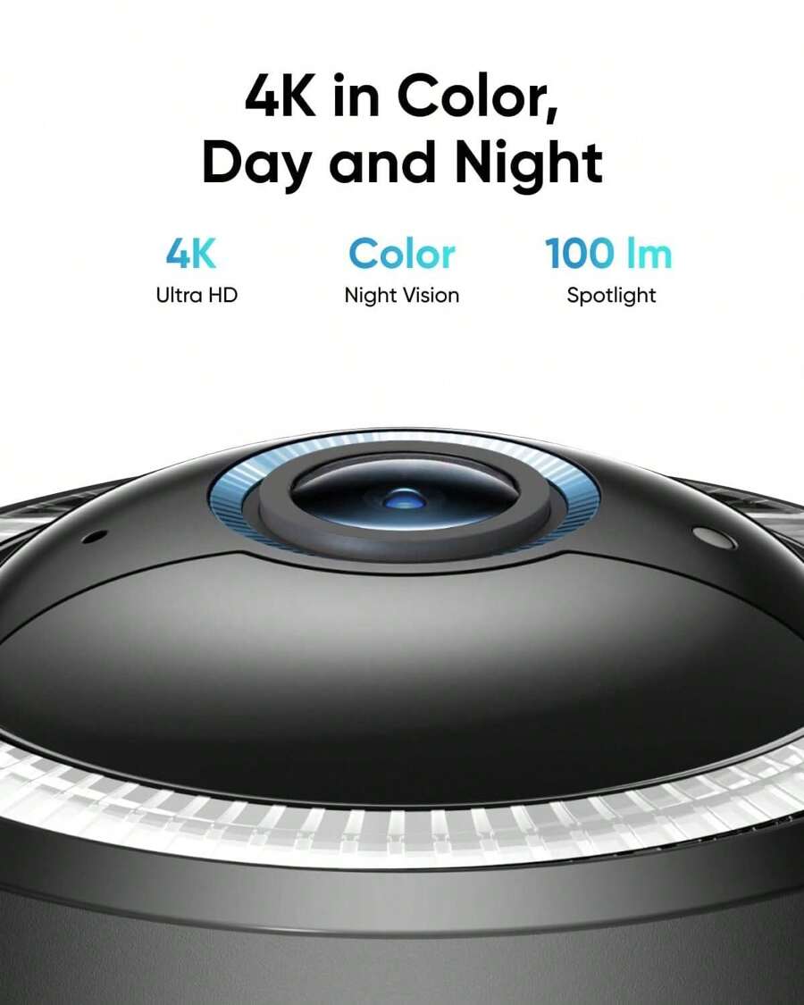 Eufy Security 4G LTE Cam S330, 4K Cellular Wireless Security Camera, Pan And Tilt, Solar Powered ...