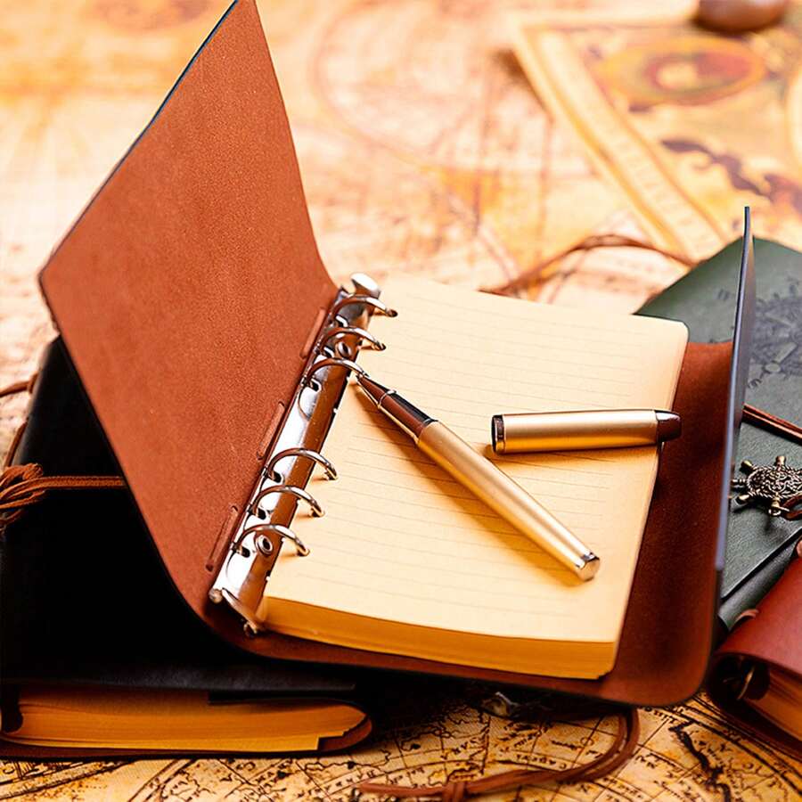 1 Captain's Dream, Accompanying Your Journey/A6 Loose Leaf Ledger ...