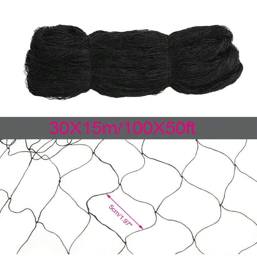 100' X 50' Anti Bird Netting Nylon Woven Garden Plant Netting Protect Seedlings Plants Flowers ...