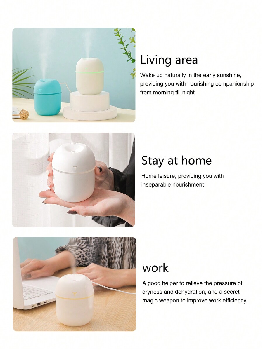 Little Cow Cute Appearance Home Humidifier Car Mounted Humidifier ...