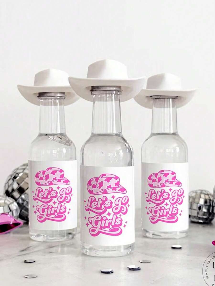 10pcs/30PCS Mini Cowboy Hat, Cowboy Plastic Mini Party Hat, Party ...