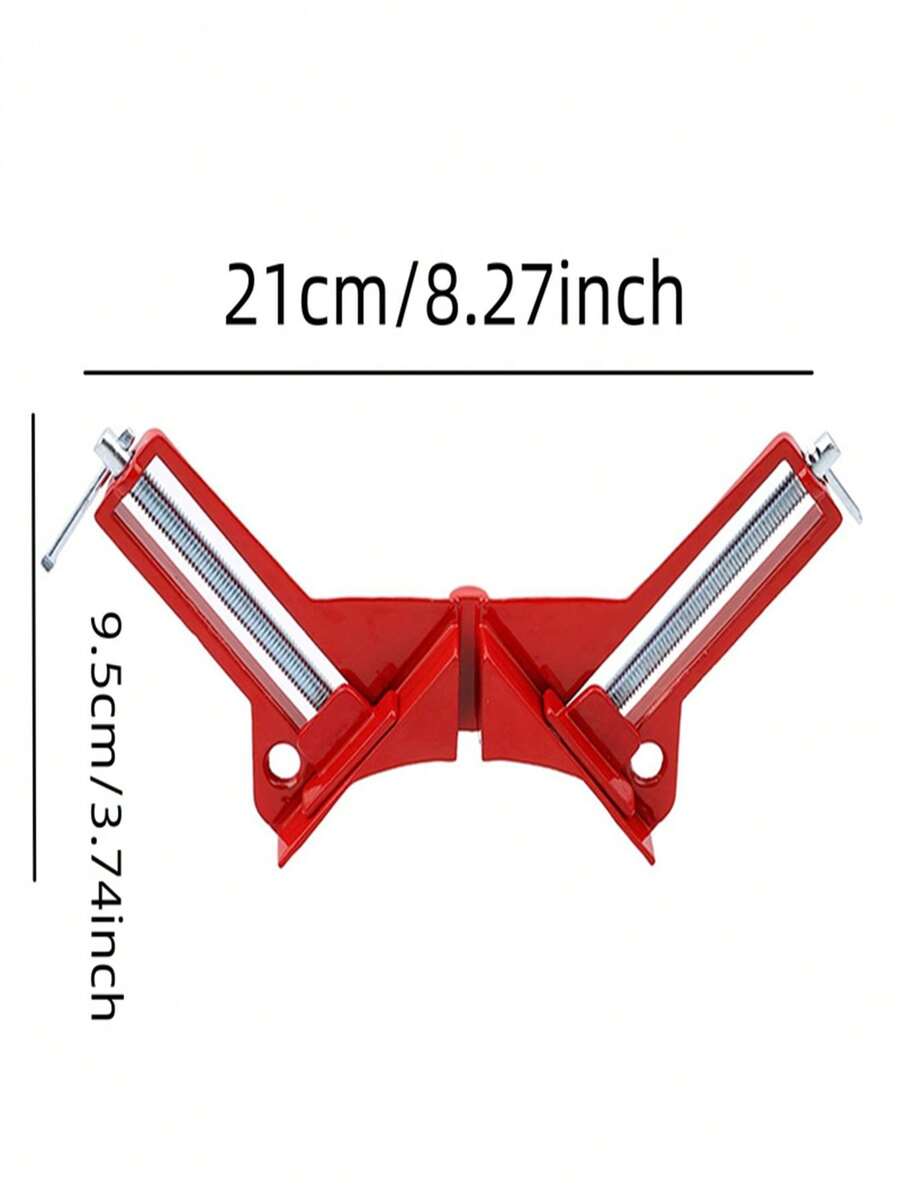 1 PC 90 Degree Corner Clamp, Double Handle Spring Loaded Right Angle ...