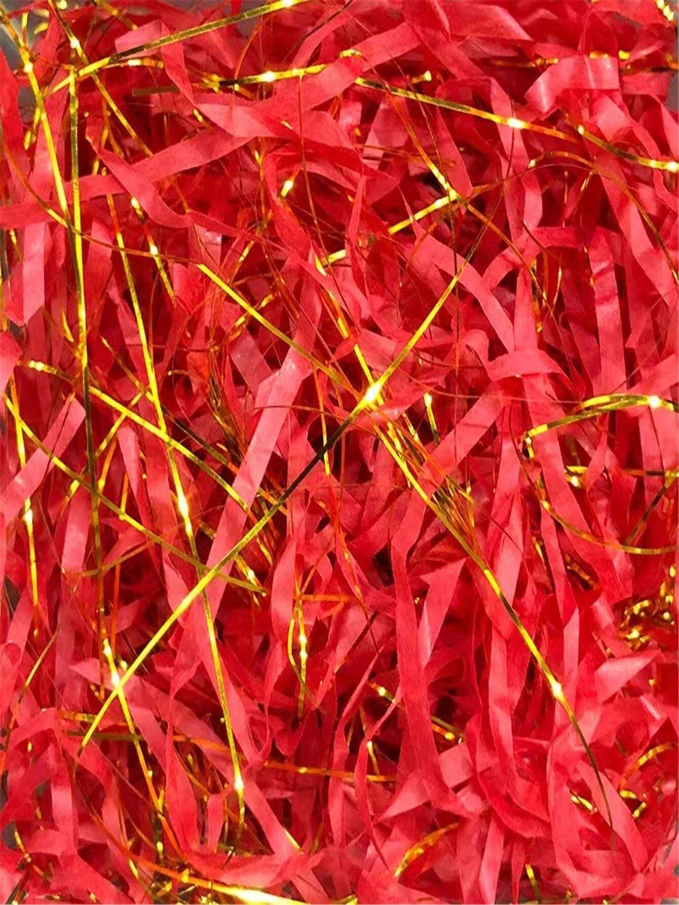 50g Gift Wrapping Crinkle Cut Shredded Colored Raffia Paper - Great For ...