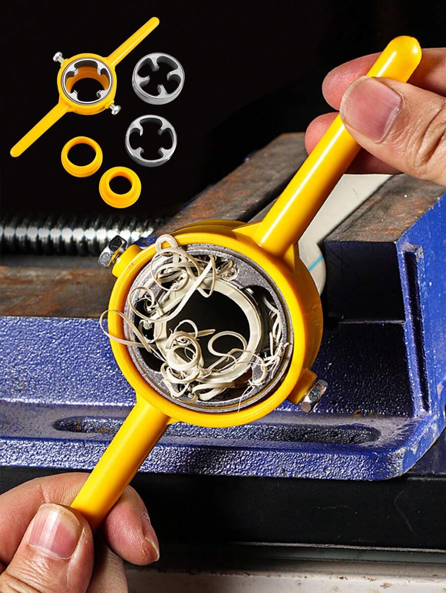 6pcs Plastic Pipe Threader Kit For PPR Pipes, Water Hose Threader Tool ...