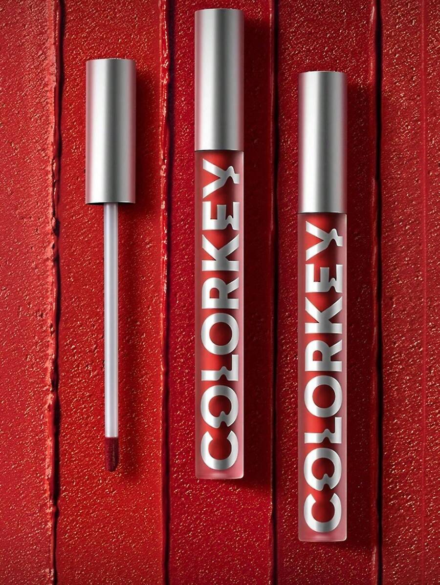 COLOR KEY Colorkey Velvet Air Lip Tint Water Mist Lip Gloss, Acabamento ...