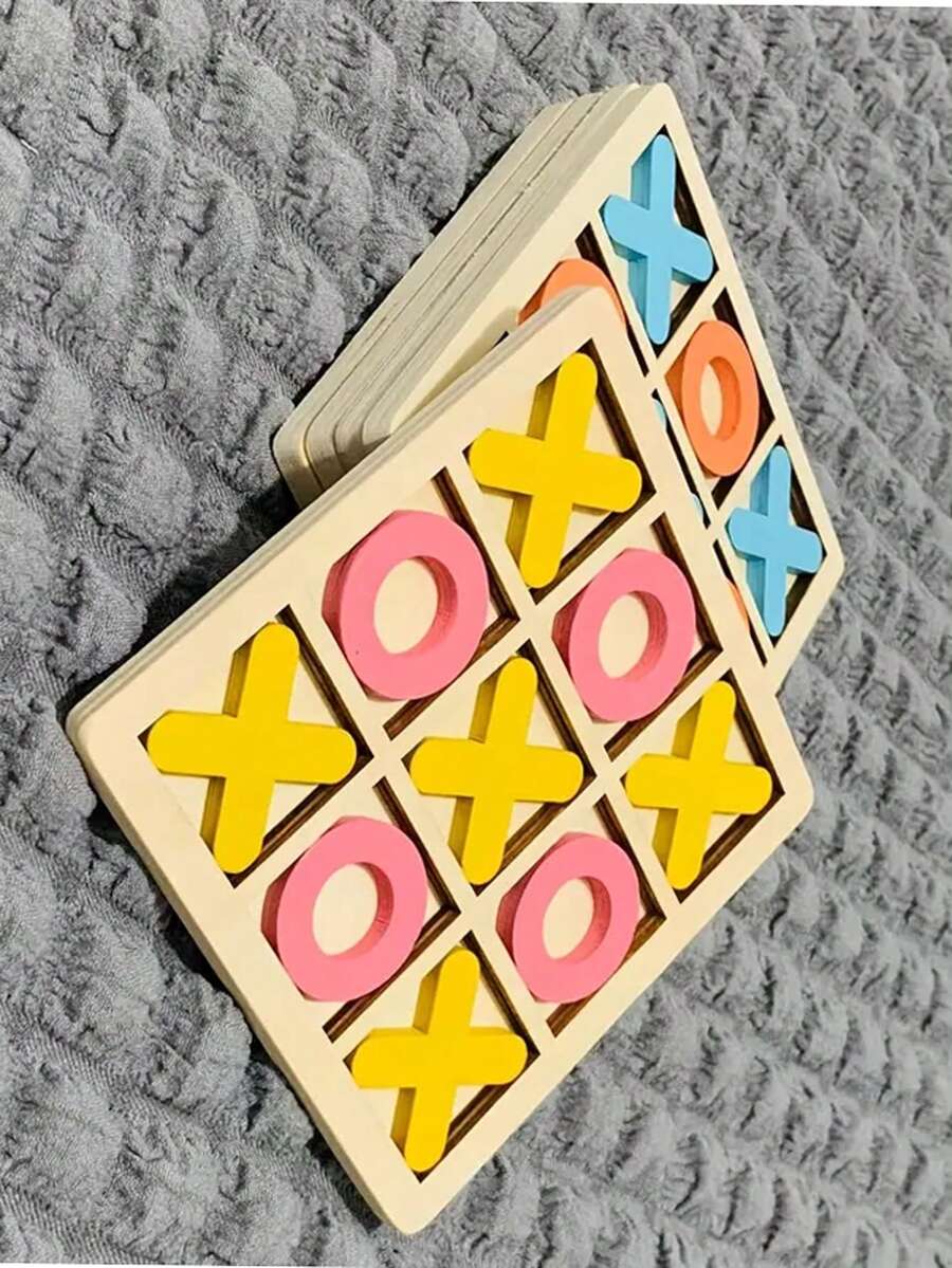 1pc Tic-Tac-Toe Board Game For Family Interactive Logic Thinking Fun ...