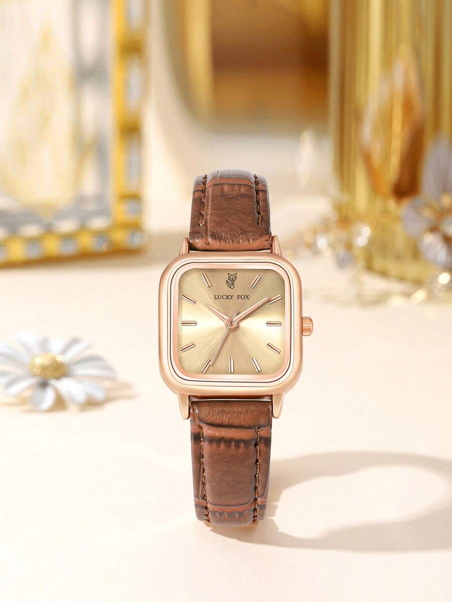 LUCKYFOX Dry Cell One Boxed Youth Student Advanced Minimalist Square ...