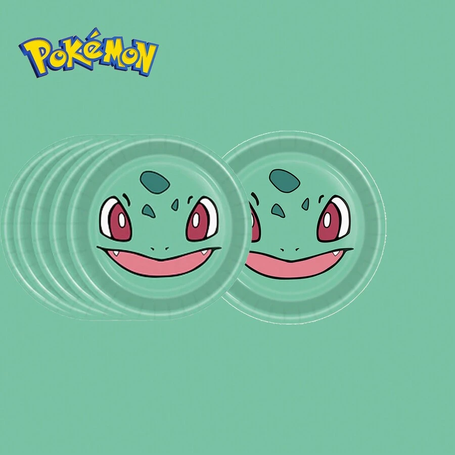 10-Pack TAKARA TOMY Cartoon Dinner Plate, Cute Party Paper Plate For ...