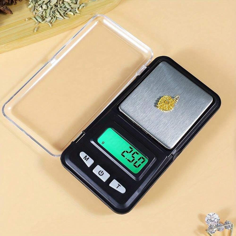Mini Electronic Scale Portable Digital Scale 500g/0.1g Pocket Scale For Tea And Kitchen (Battery ...
