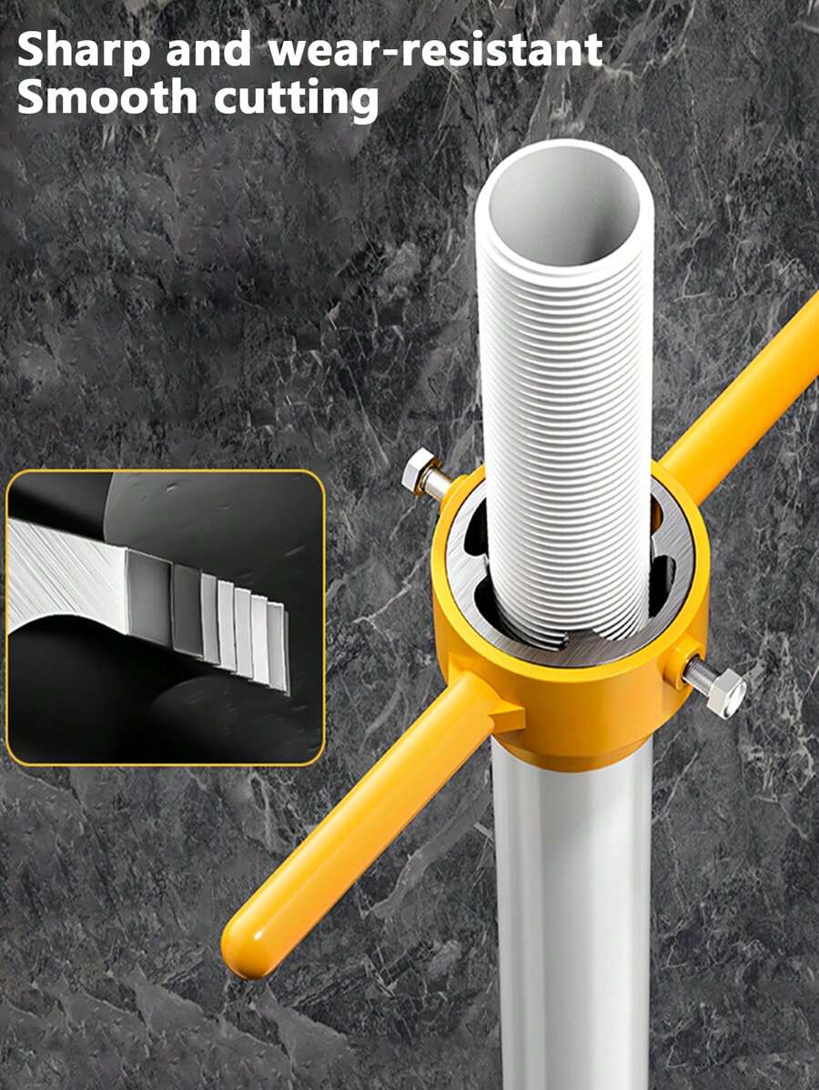 6pcs Plastic Pipe Threader Kit For PPR Pipes, Water Hose Threader Tool ...