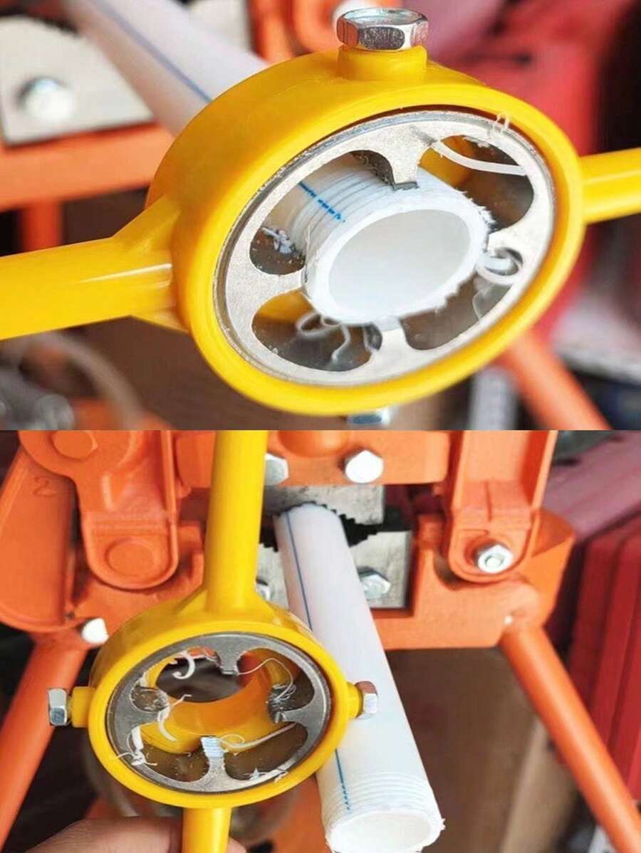 6pcs Plastic Pipe Threader Kit For PPR Pipes, Water Hose Threader Tool ...