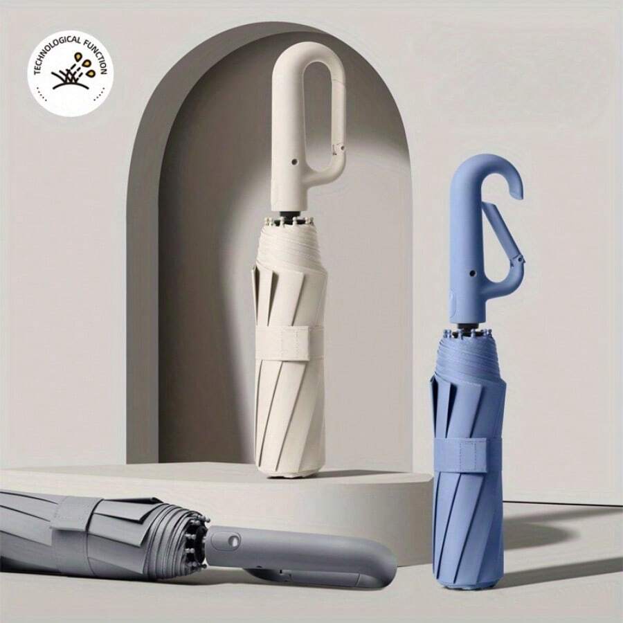 Travel Umbrella - Umbrellas For Rain Windproof, Strong Compact Umbrella ...