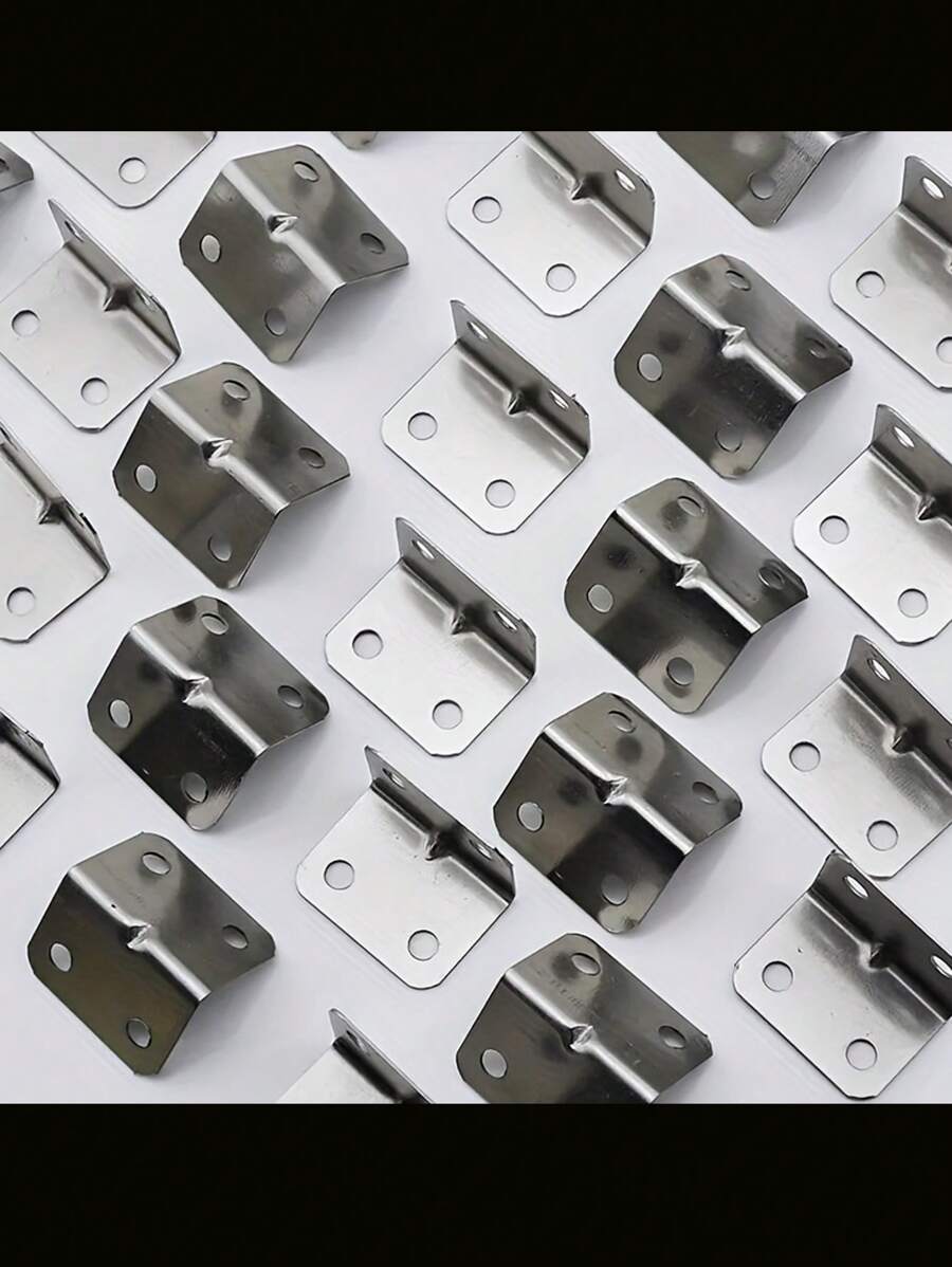 20 Pieces L-Shaped Corner Bracket: Heavy Duty Metal Corner Bracket For ...
