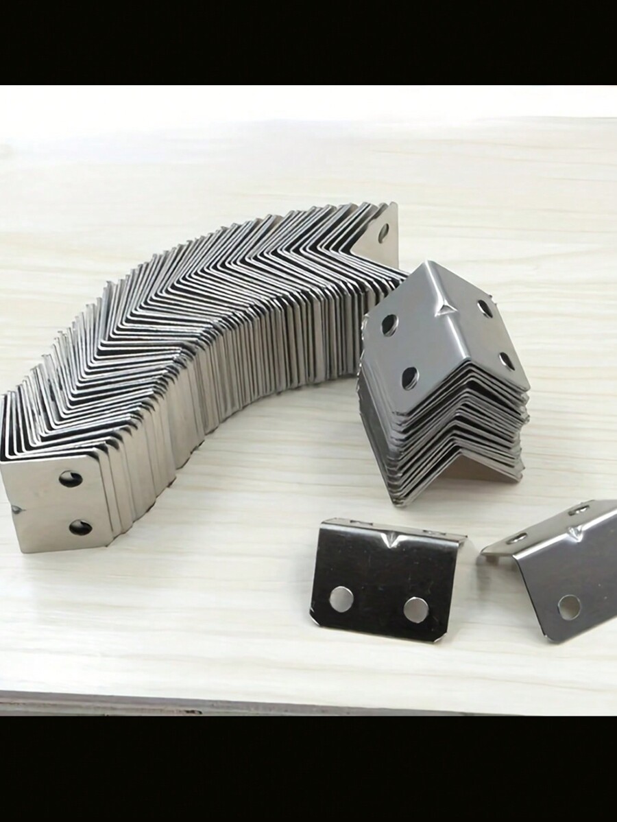 20 Pieces L-Shaped Corner Bracket: Heavy Duty Metal Corner Bracket For ...