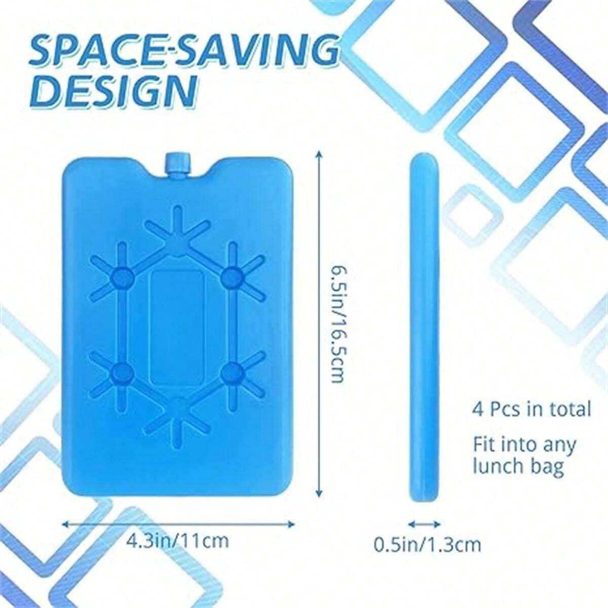 1-Pack Ice Packs For Coolers,Ice Pack For Lunch Box, Keep Food Fresh ... 1-Pack Ice Packs For Coolers,Ice Pack For Lunch Box, Keep Food Fresh ...