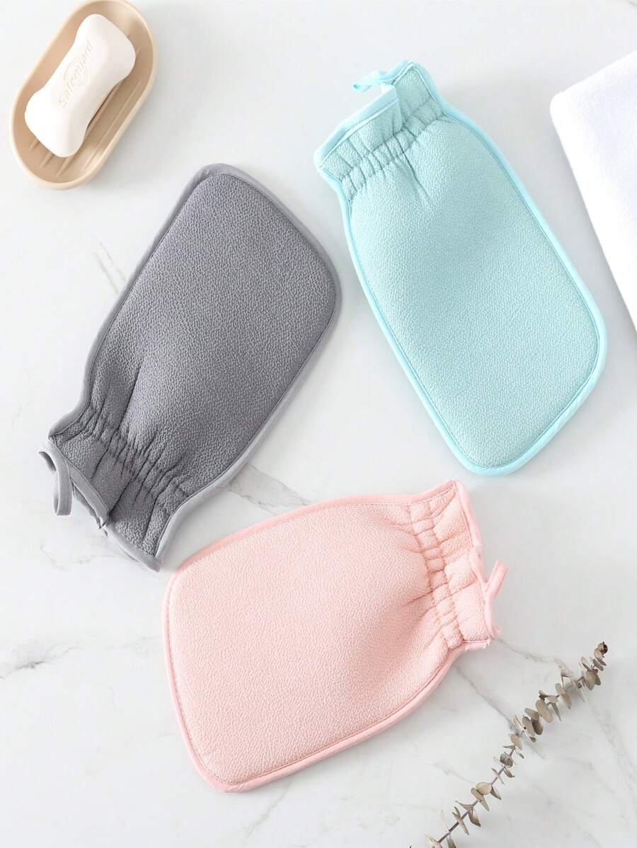 Double Layer 100% Viscose Fiber Exfoliating Mitts Hammam Kessa Gloves ...