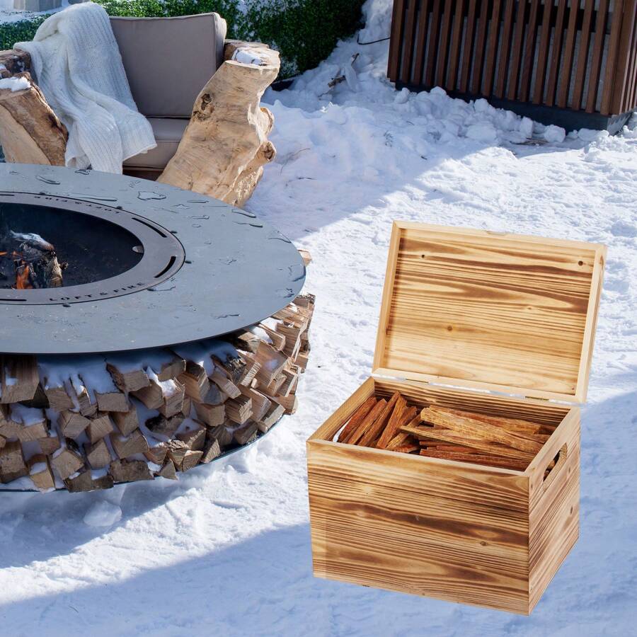 15 Lbs Fatwood Fire Starter Sticks In Gift Box , 100% Natural Kindling ...