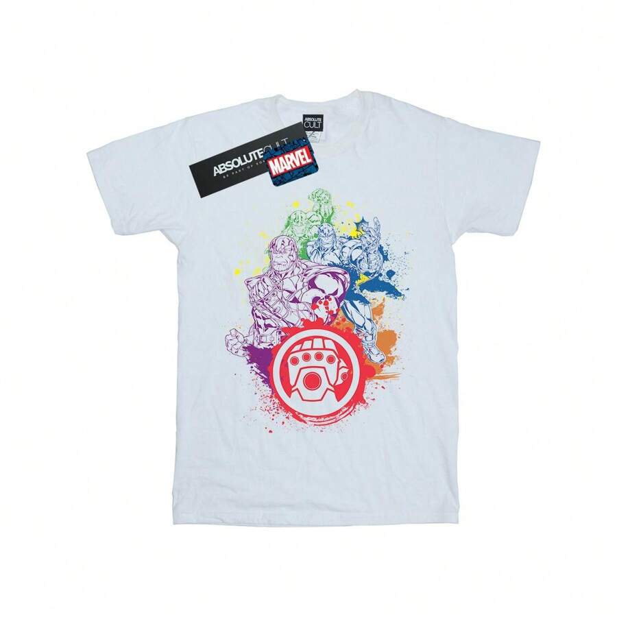 Marvel Boys Thanos Snap T-Shirt (White) | SHEIN USA