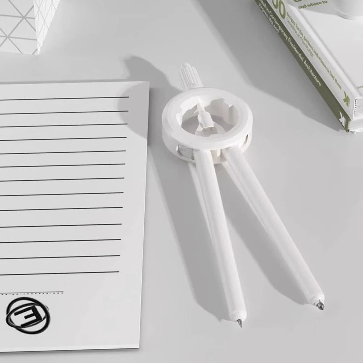 1pc Creative Compass With Digital Display Function, School Math Compass ...