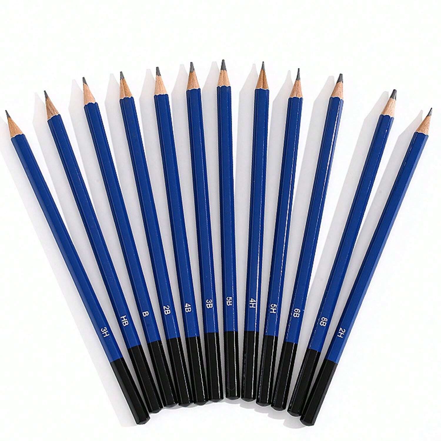 Juego de 12 lápices profesionales para dibujo y boceto, incluye lápices ...