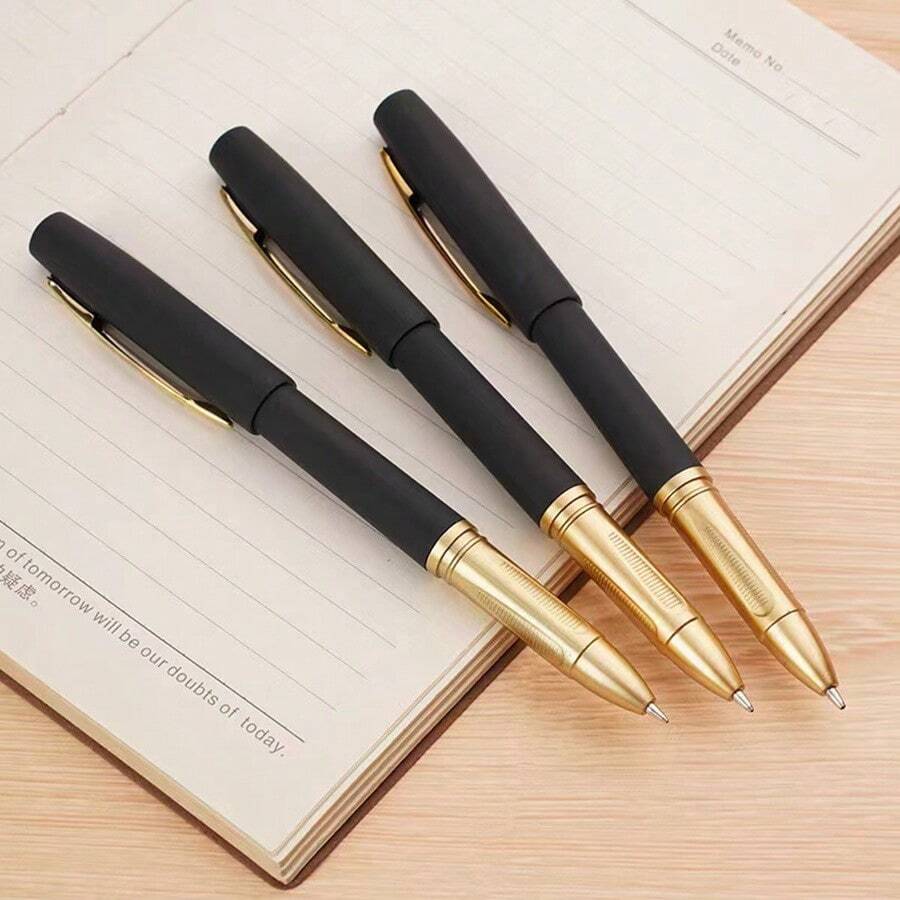 Large Capacity 0.7mm Signature Pen, Business Pen, Bullet Tip, Hard Pen ...