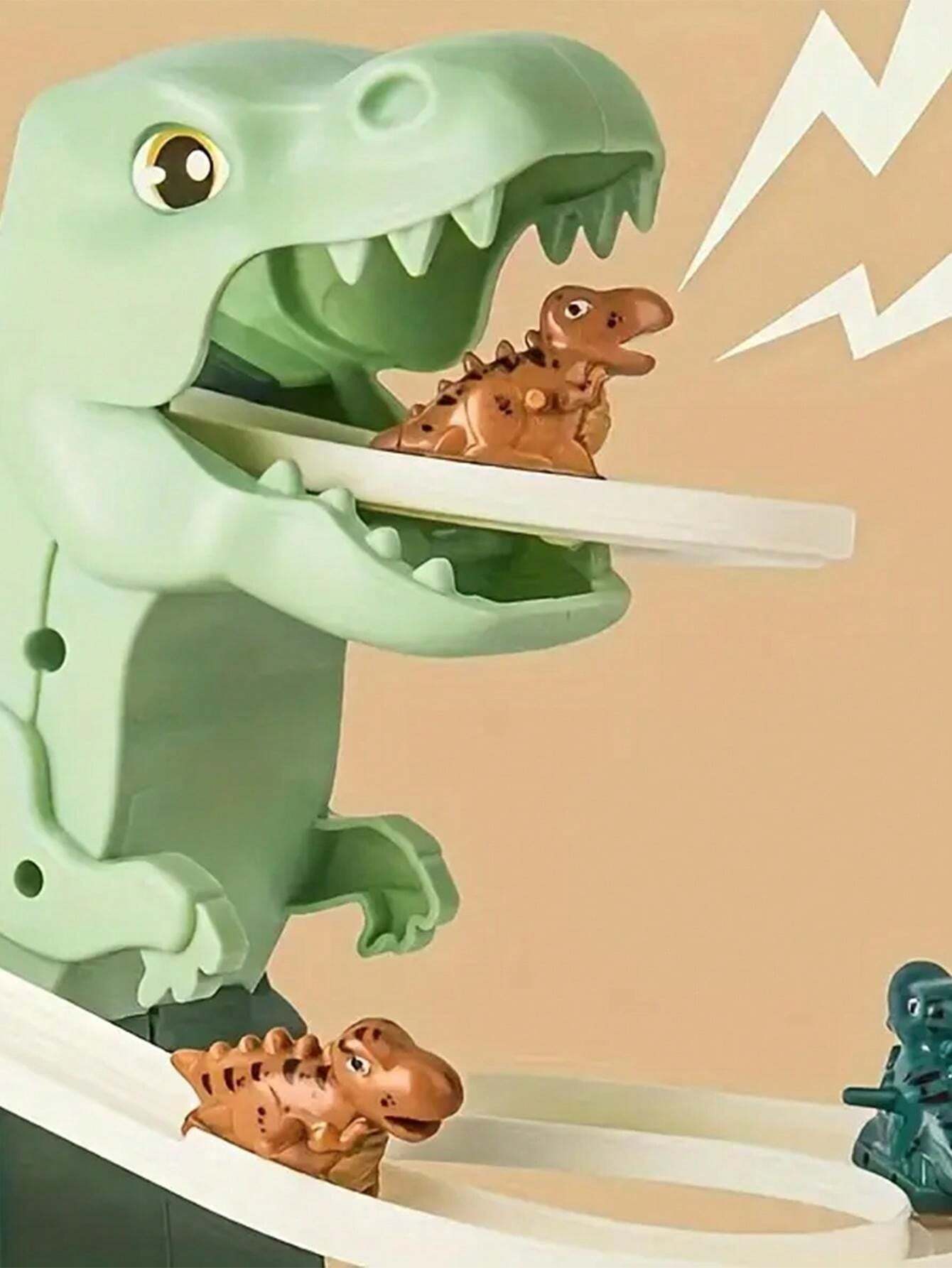 Dinosaur Climbing Slide Toy, With Dinosaur Car, Dinosaur Themed Little ...