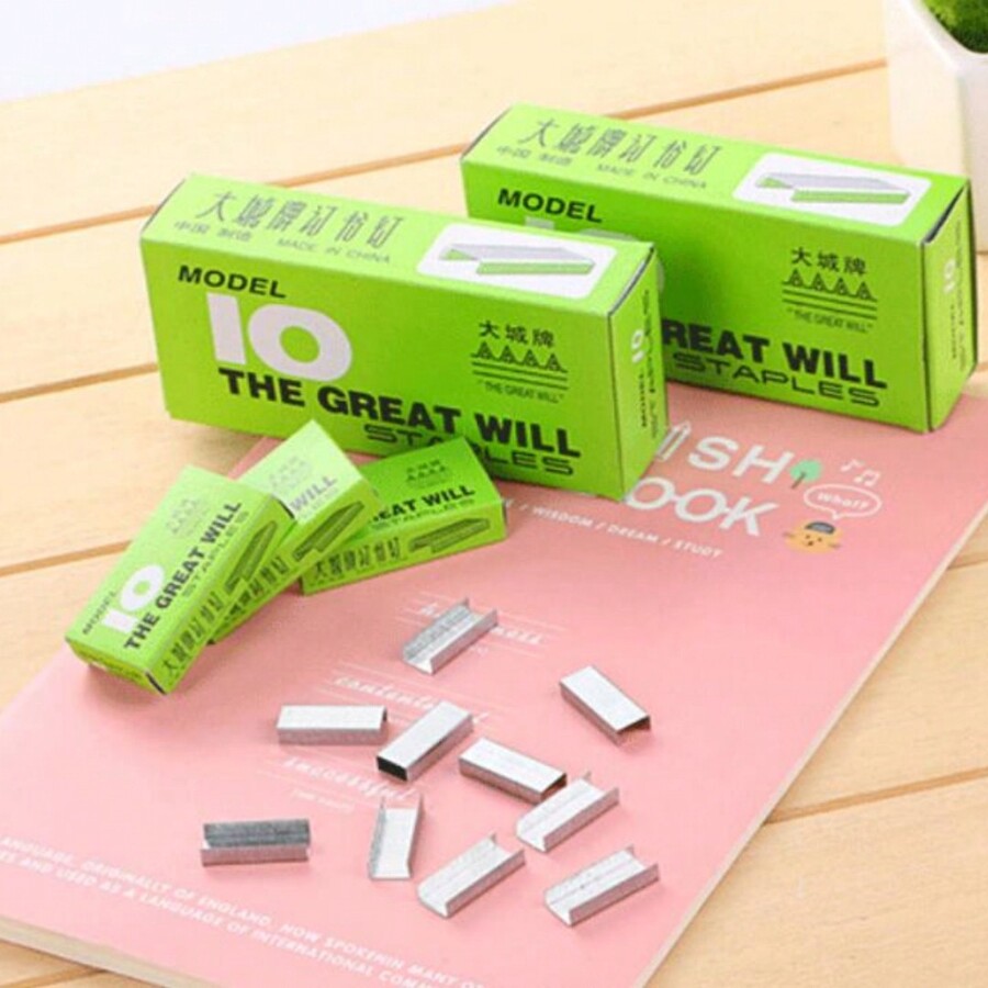 10 Boxes Of Small Staples No.10 For Office Supplies With Special Price ...