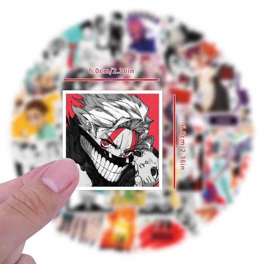 55pcs/Pack DANDADAN Armed Dangdangdang Anime Cartoon Stickers, Cute ...