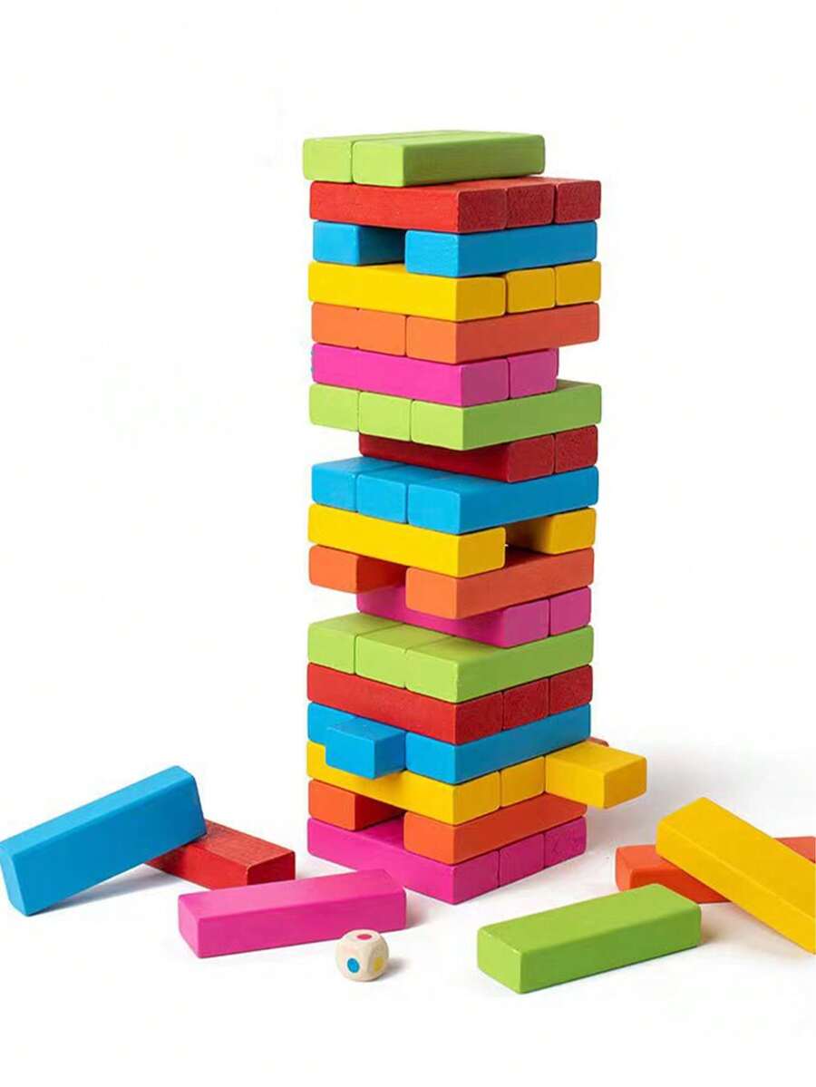 1 Set Balancing Stacking Board Game For Adults And Kids, Building Block ...