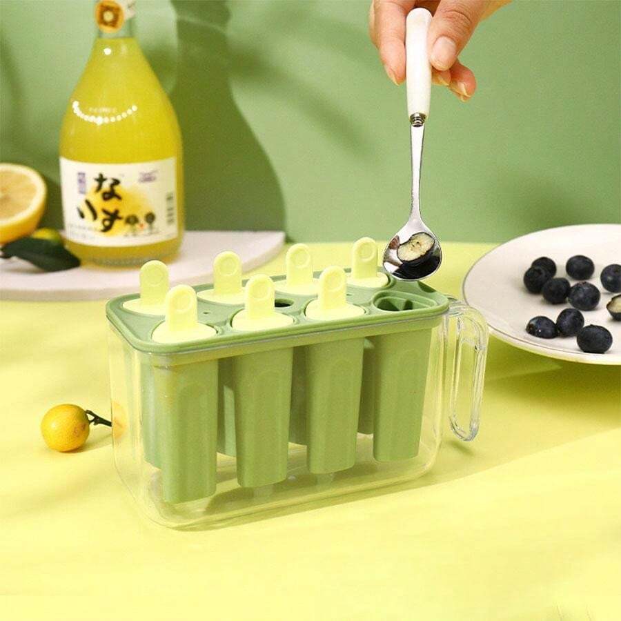 Home Freezer Ice Cream Mold Popsicle/Ice Lolly Mold One-Click Ice ...