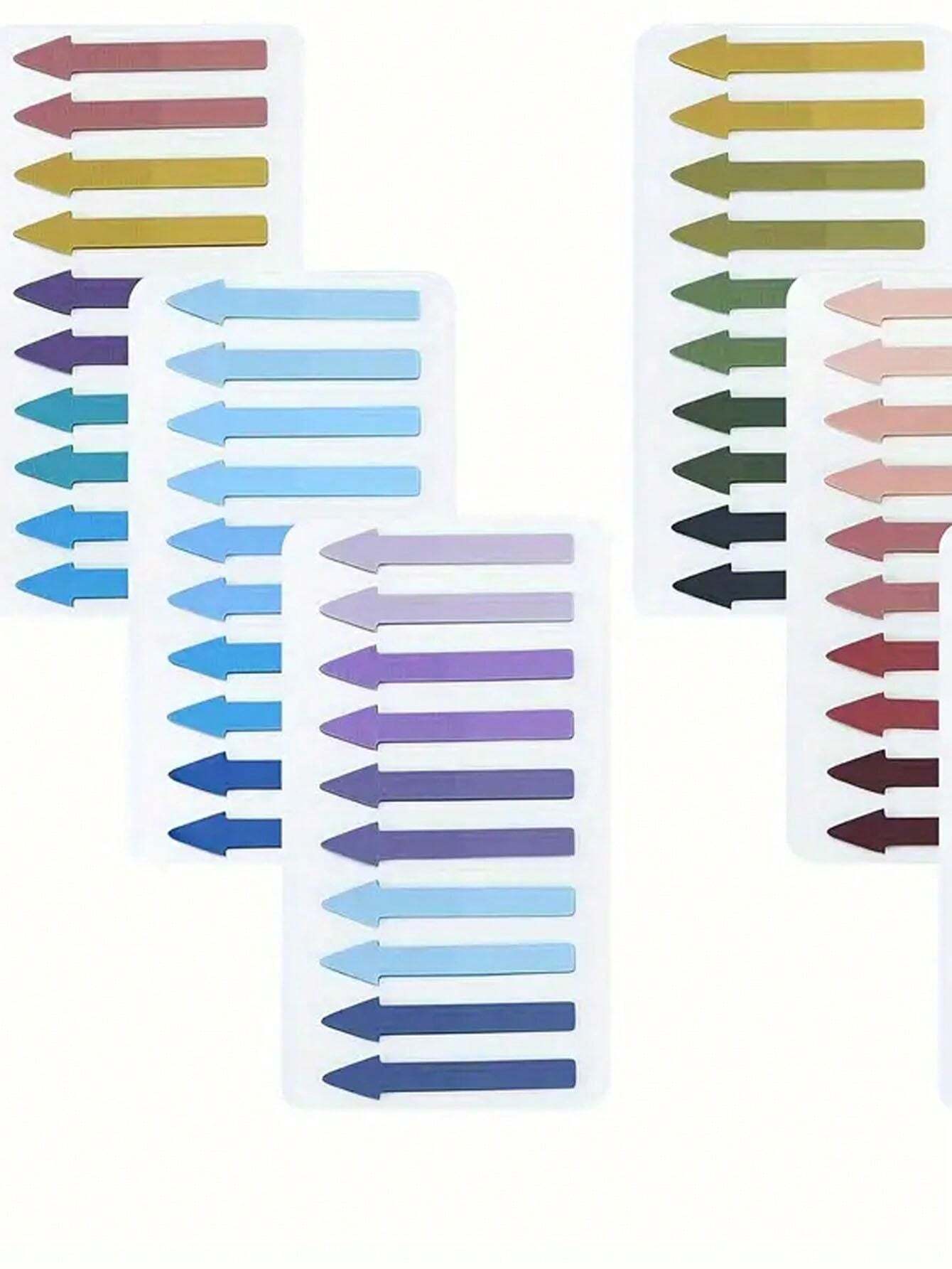 5 Cards With 1000pcs New PET Sorting Labels Sticky Notes, Semi ...