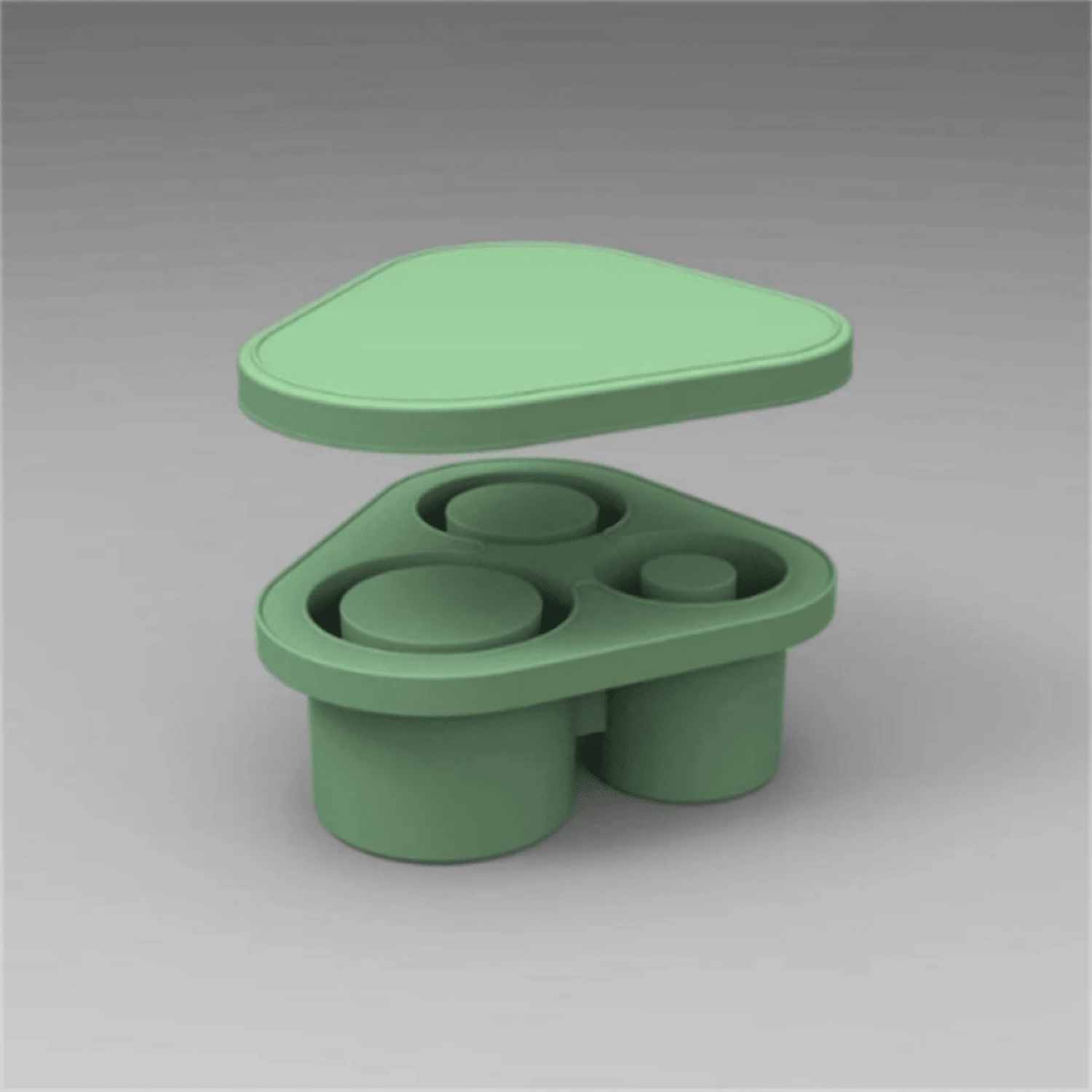 1pc Silicone Cylinder Ice Mold, Hollow Cylinder Ice Cube Mold, Tumbler ...