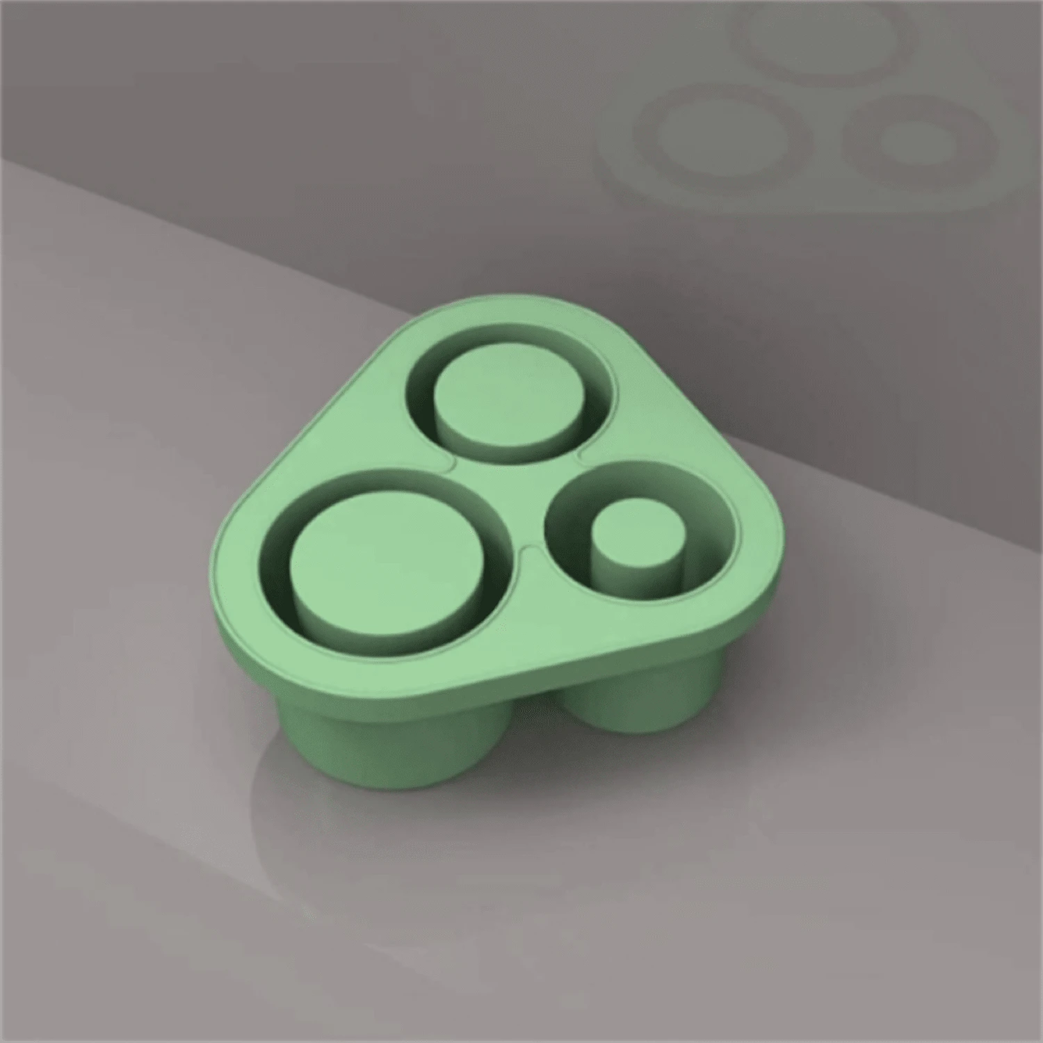 1pc Silicone Cylinder Ice Mold, Hollow Cylinder Ice Cube Mold, Tumbler ...