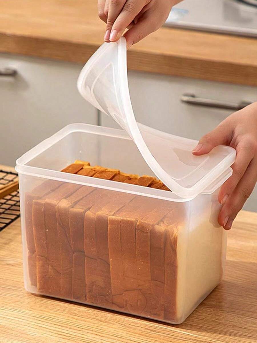 1pc Large Capacity Bread Crisper, Toast Crisper, Bread Storage Box ...