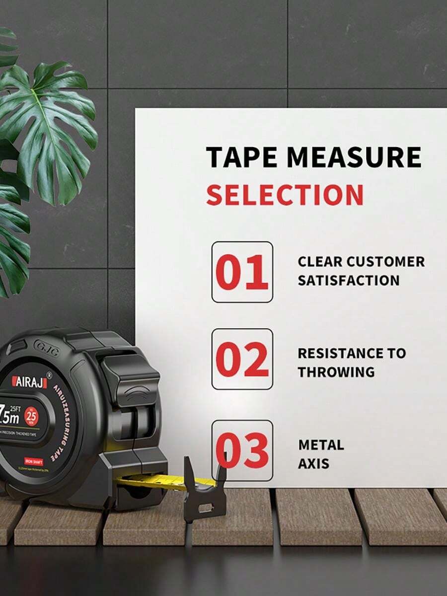 1 PC Tape Measure, Household Thickened And Hard Ruler, Measuring With A ...