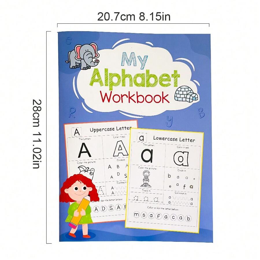 Mon premier cahier d"exercices d"alphabet ABC majuscule et minuscule ...