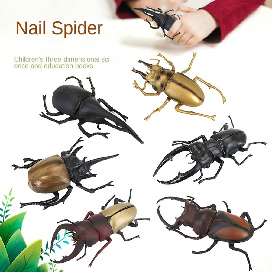 Realistic Large PVC Simulation Cute Insect Animal Toy Children Gift Set ...