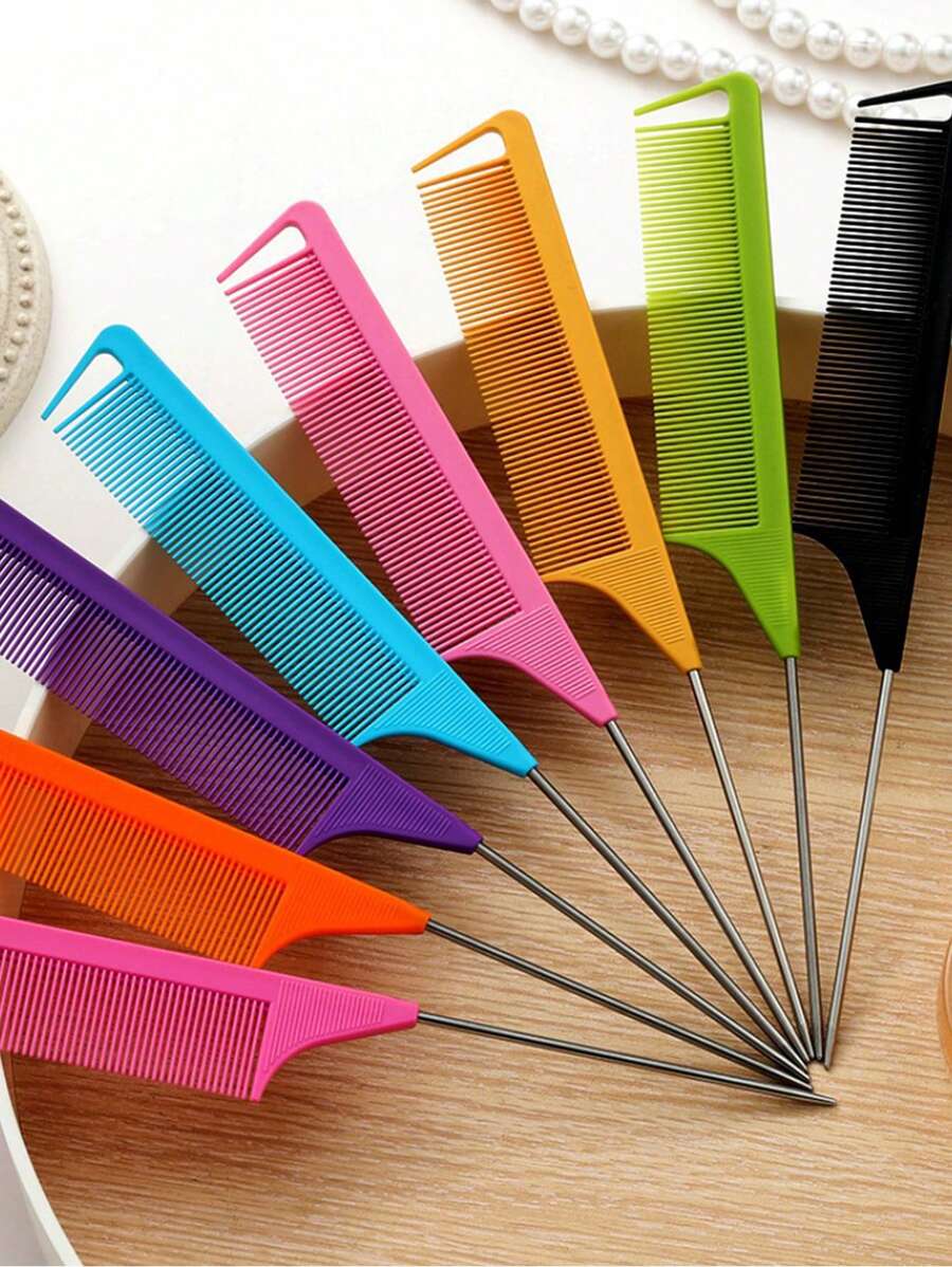 1pc Professional Salon Styling Antistatic Combs & Hair Brush Set With ...