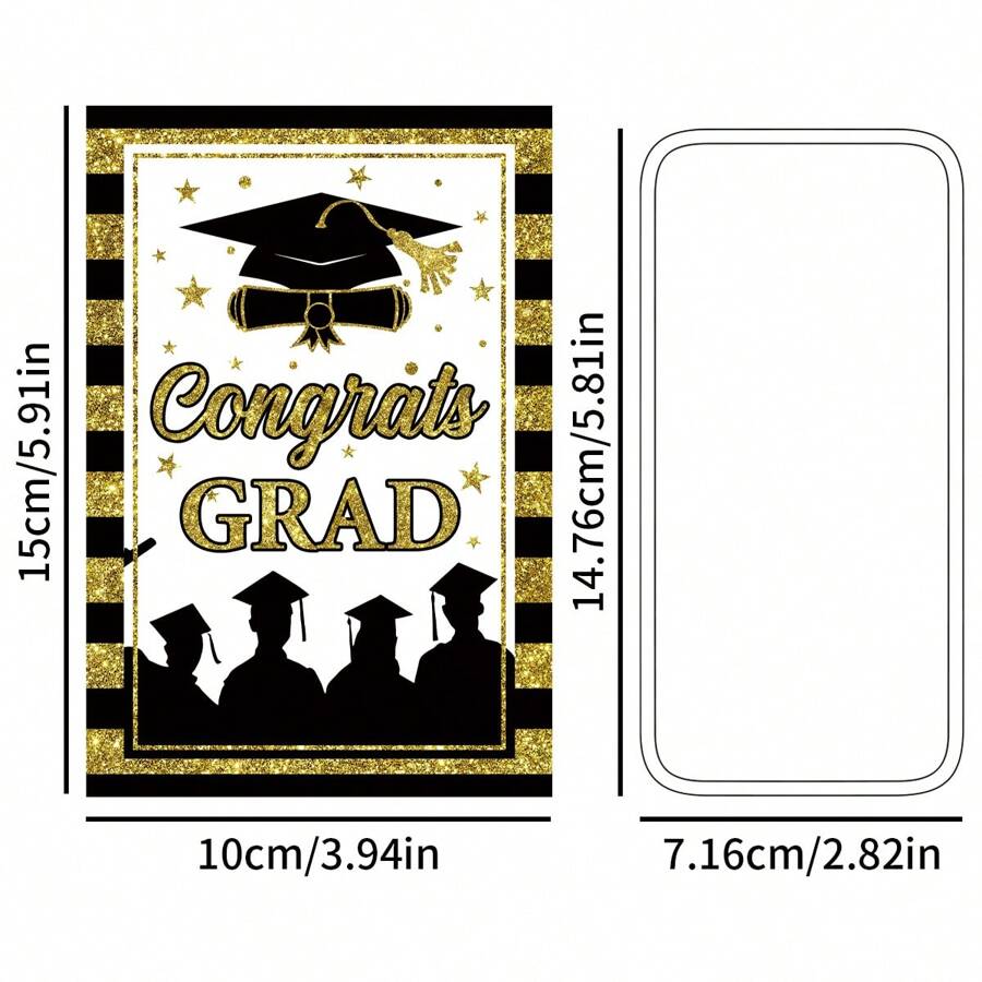 6 Sheets Wine Labels Stickers Graduation Beer Bottle Labels, Graduation ...