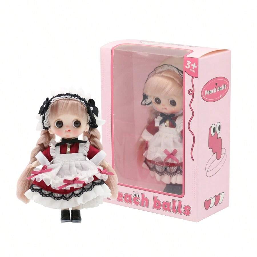 Delicate Doll Sweetheart Girl Lolita Style Maid Style Foodsized Cutlets ...