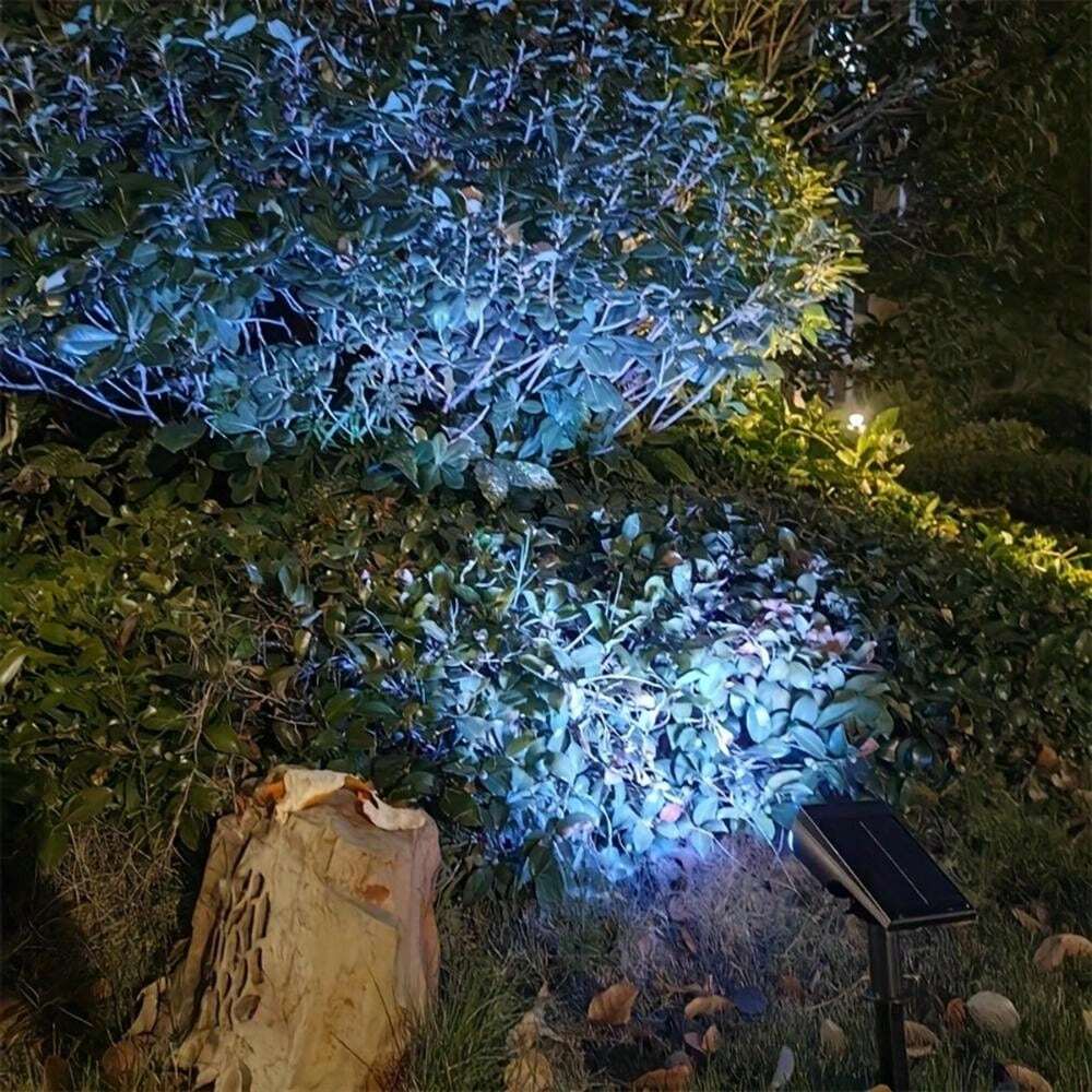 1 Pack 7LED Solar Tree Lights Landscape Lawn Lights - Waterproof ...