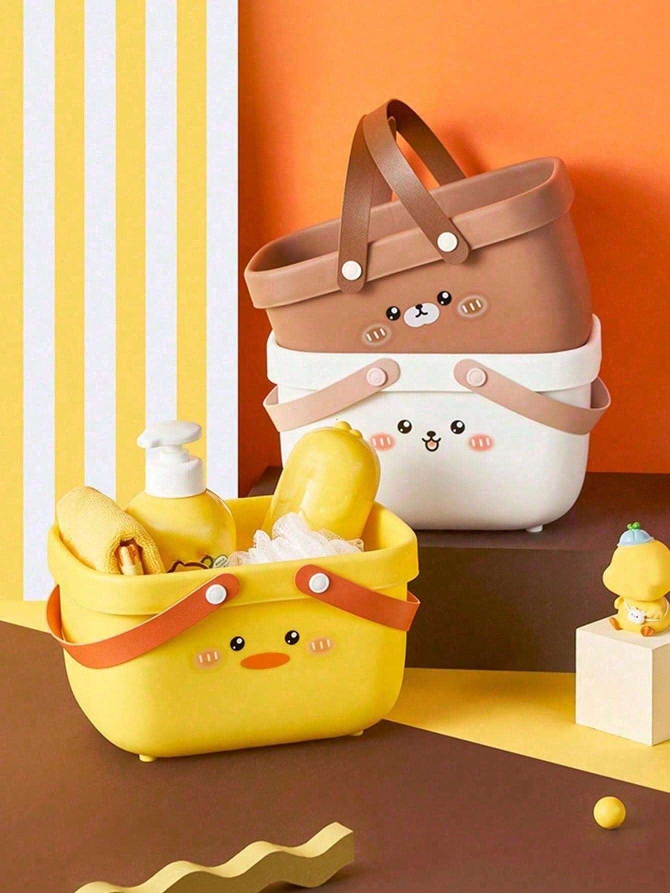 Canasta de ducha para baño, canasta de baño de plástico para ...