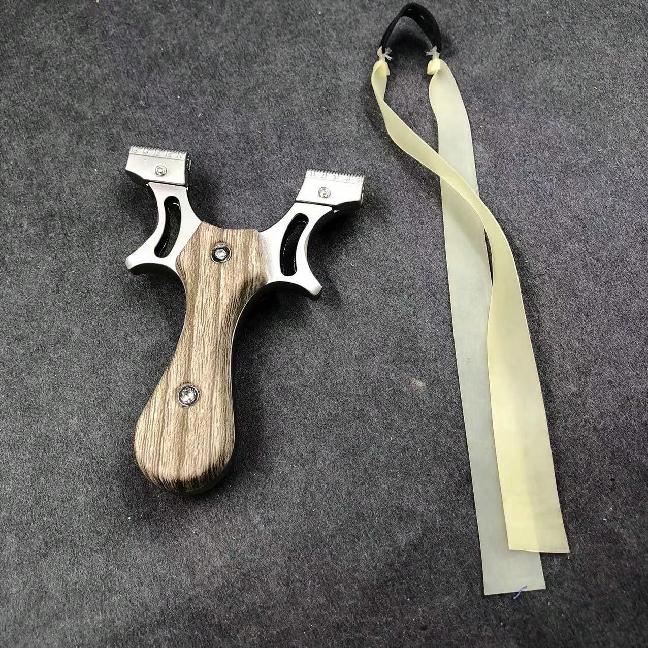 High Precision Adult Fast Pressure Metal Slingshot Outdoor New Big ...