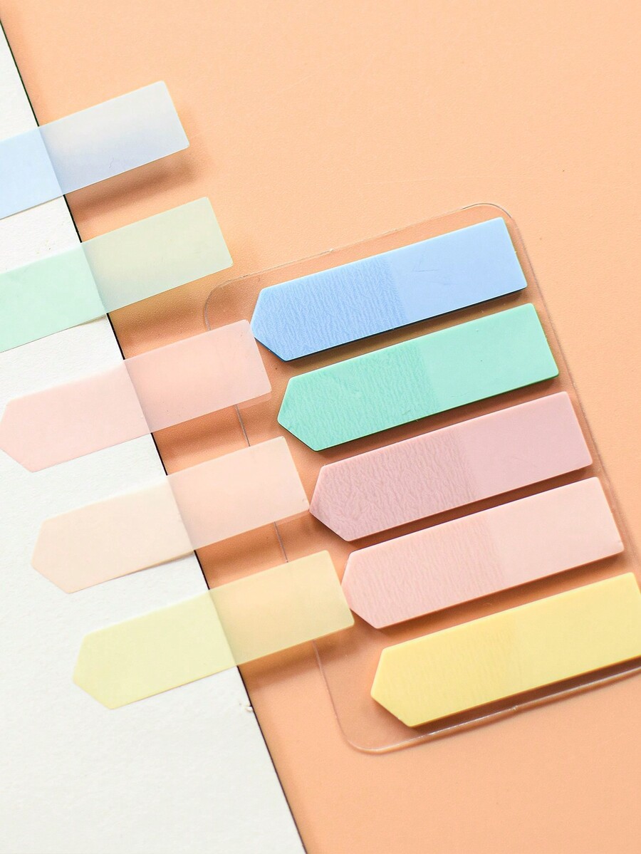 100 Sheets 1 Style European Retro Arrow-Shaped PET Sticky Notes For ...